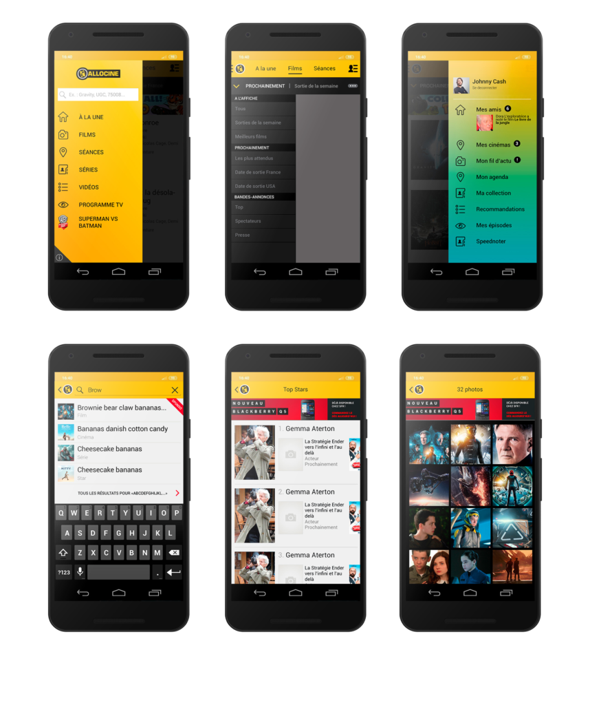 Application AlloCiné – Loïc Klose